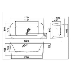 Cobra Flow Supreme One Piece Oval Bath - White – CobraOnline