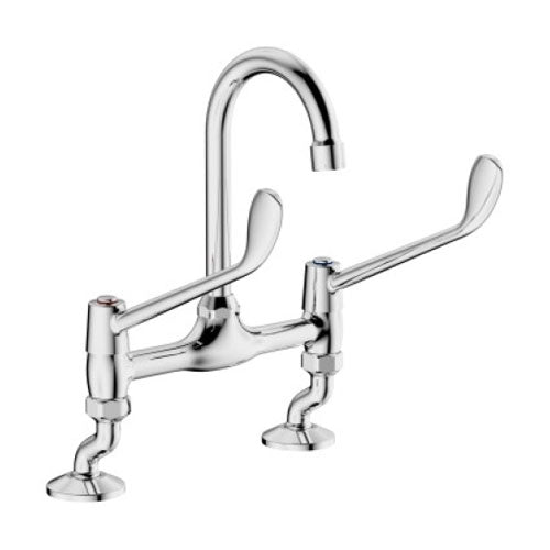 Cobra Elbow Action Mixer, Deck Mount with Swivel Outlet 515-21 ...