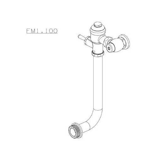 Cobra Standard Flushmaster, Exposed Type with Control Stop FM1-100 ...