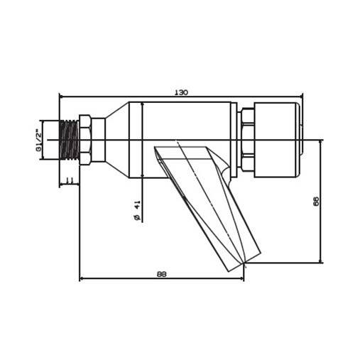 Cobra Chrome Wall Mount Metering Tap KM2-200 – CobraOnline